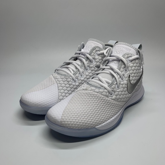 Nike | Shoes | Mens Nike Lebron Witness 3 White Basketball Shoes | Poshmark